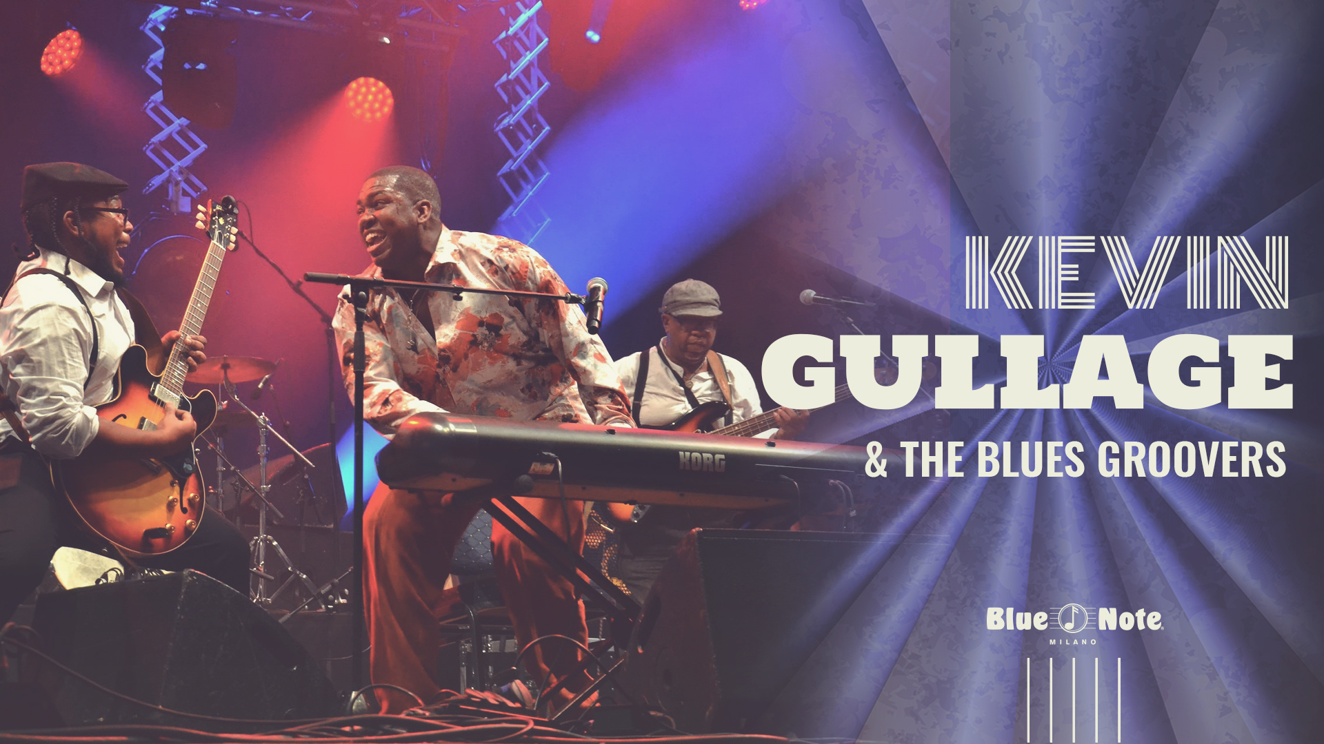 Concerto Kevin Gullage & The Blues Groovers - 4 Giugno 2023 - Milano ...