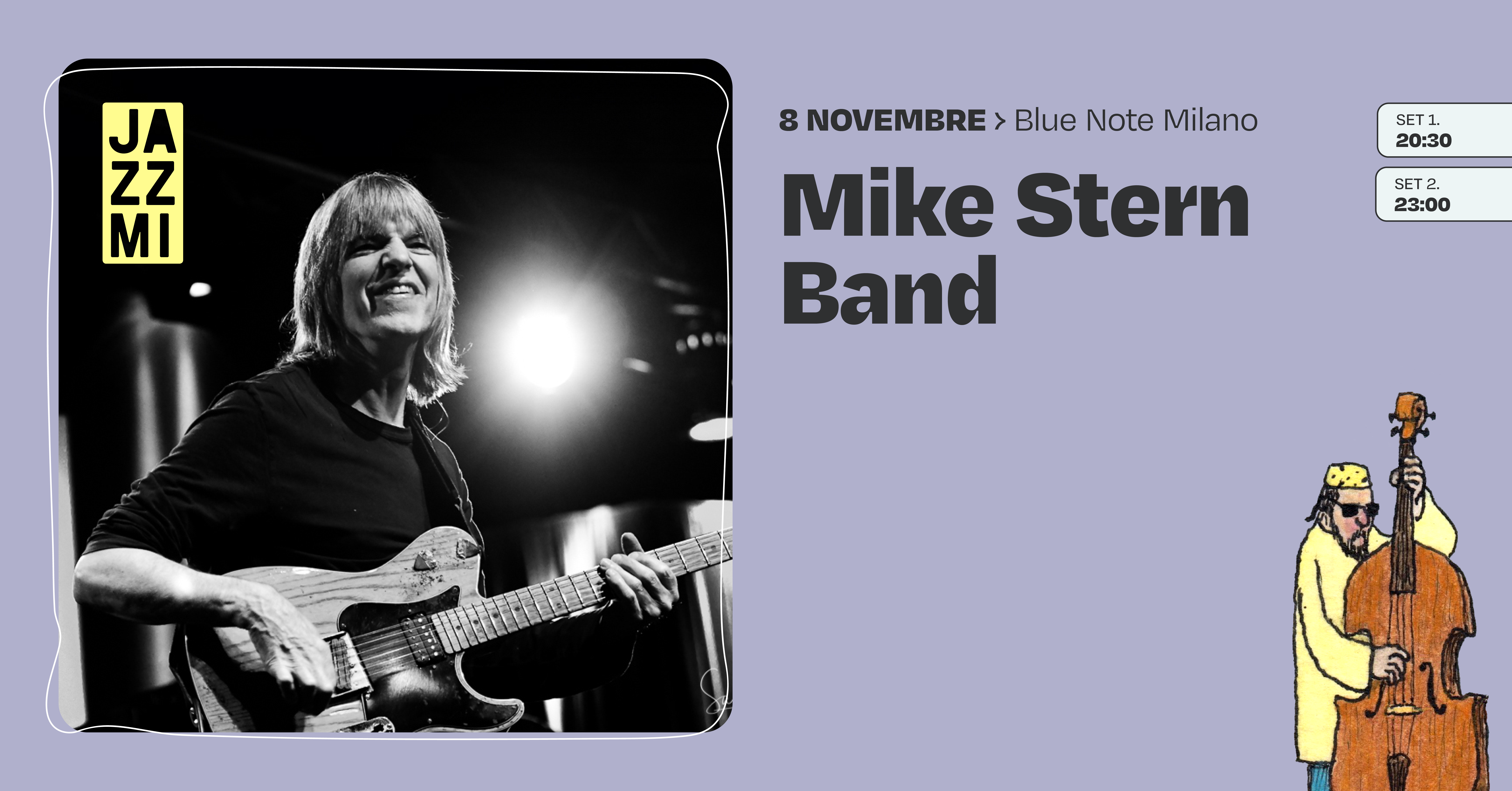 Concerto JAZZMI 2024 Mike Stern Band - 8 Novembre 2024 - Milano