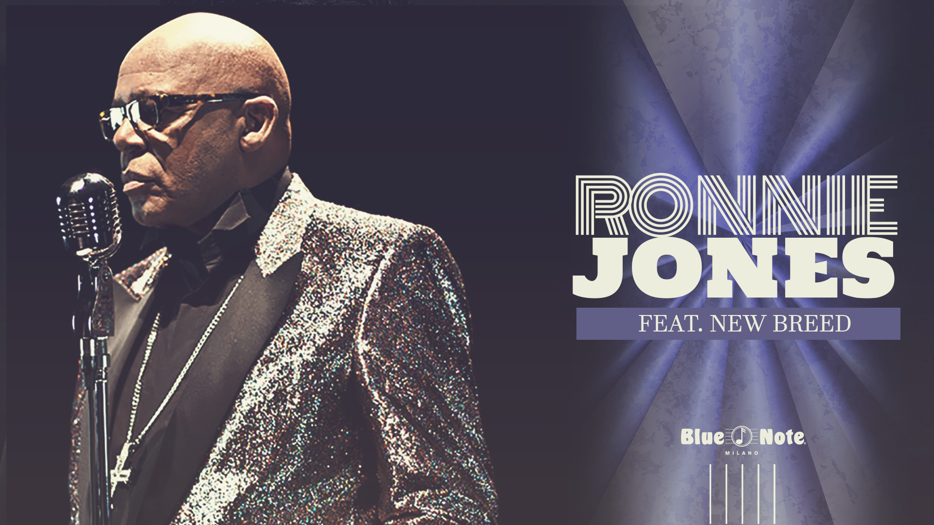 Concerto Ronnie Jones feat. New Breed - 15 Settembre 2024 - Milano